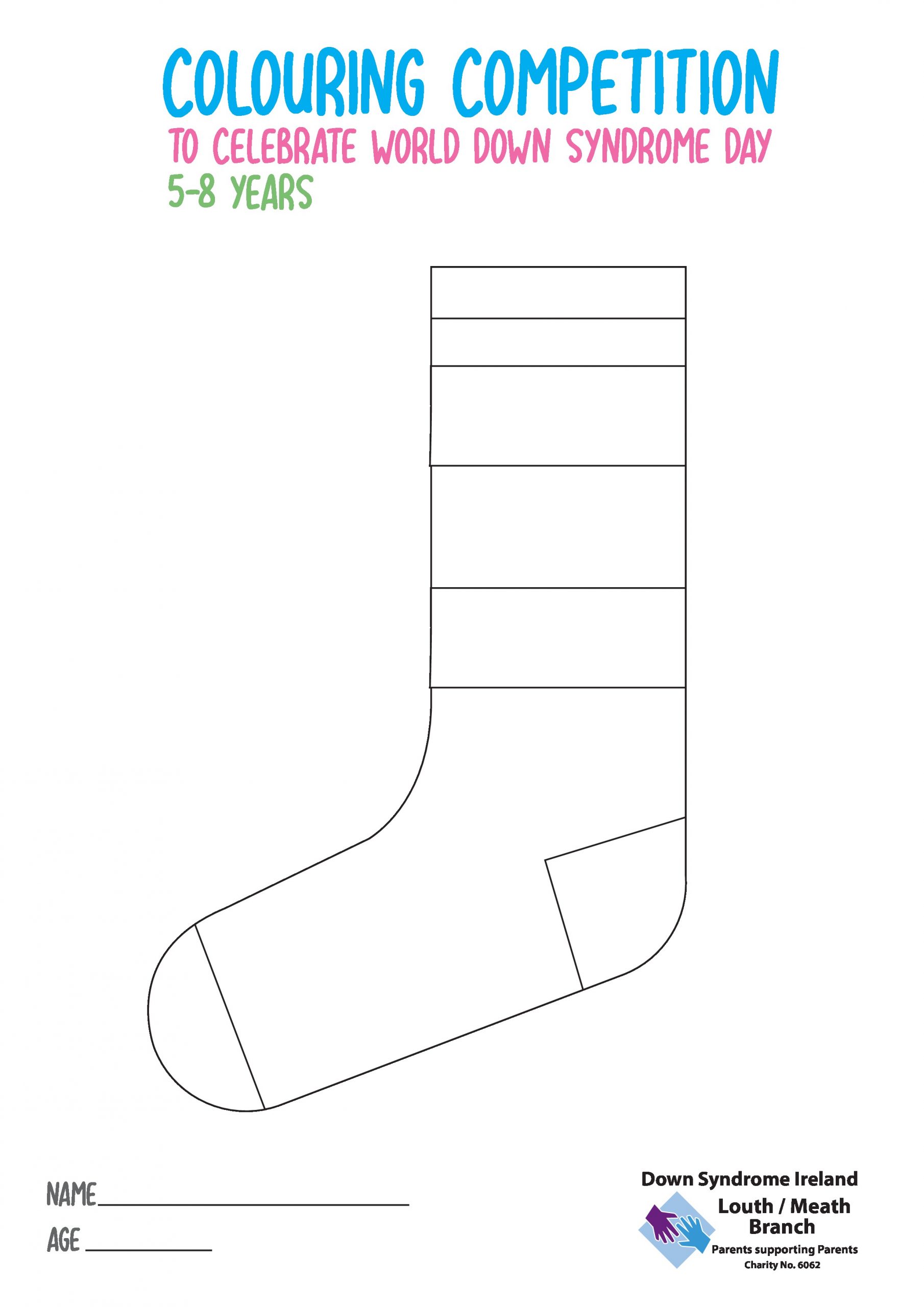 Colouring competition in Celebration of World Down Syndrome Day – Down ...