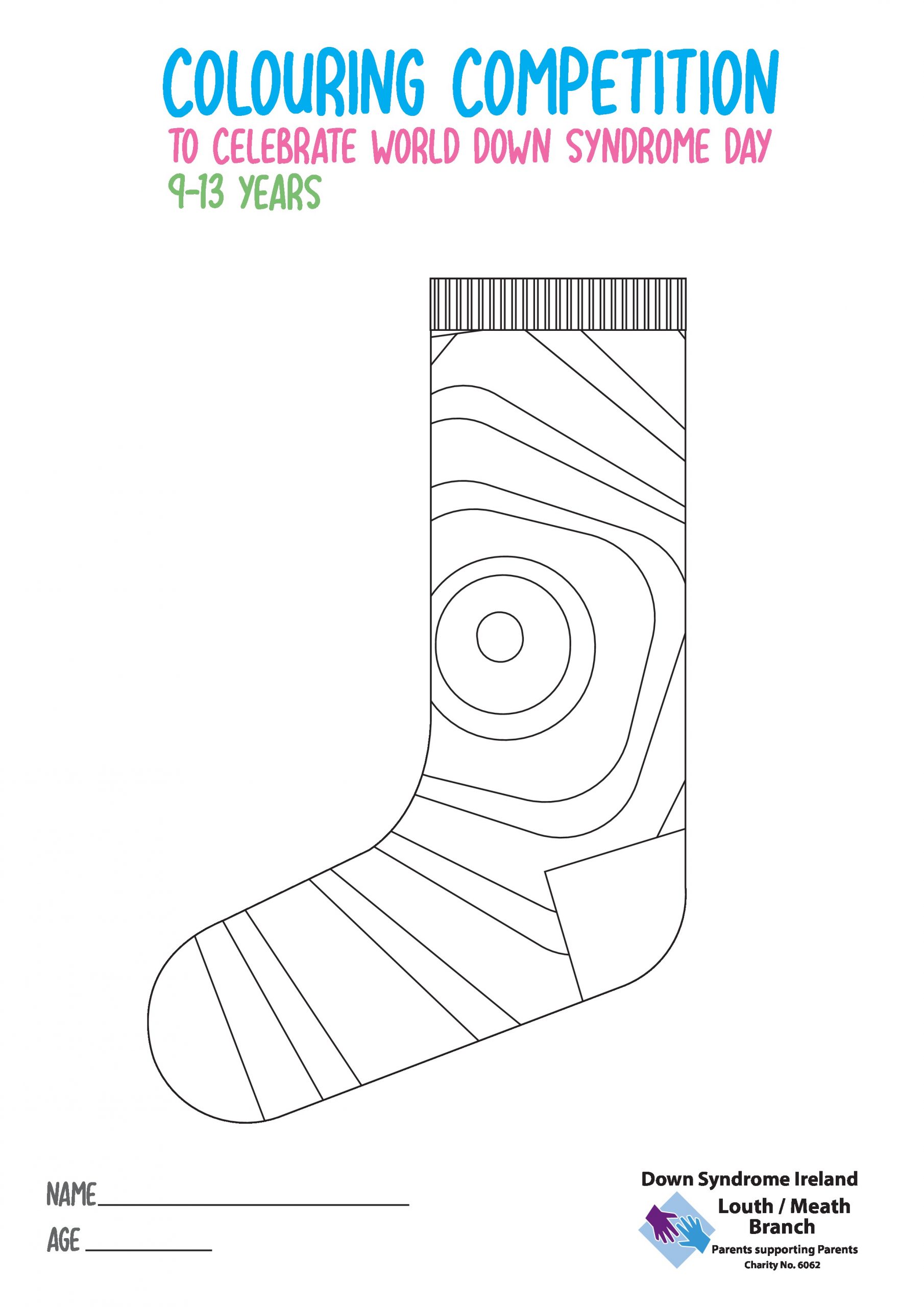 Colouring competition in Celebration of World Down Syndrome Day – Down ...